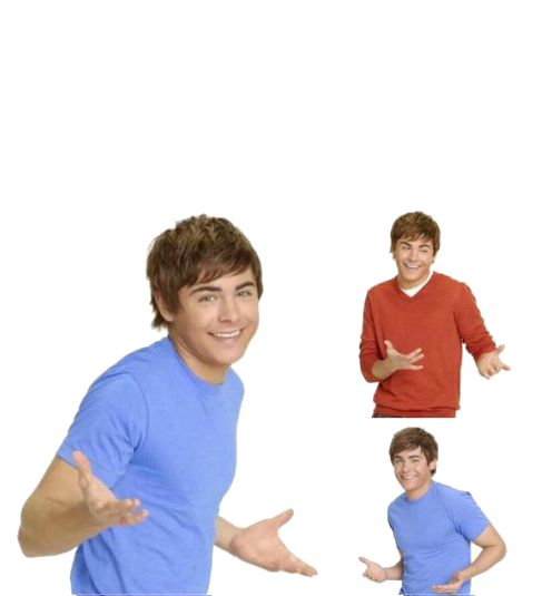 Zac Effron Blank Template Imgflip