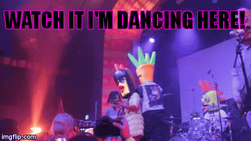 Hey? I'm dancing here! - Imgflip