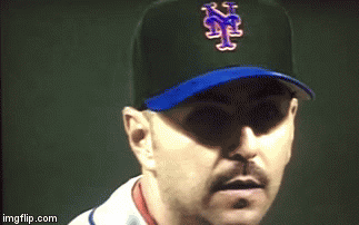 John Franco strikes out Barry Bonds to end the game - Imgflip