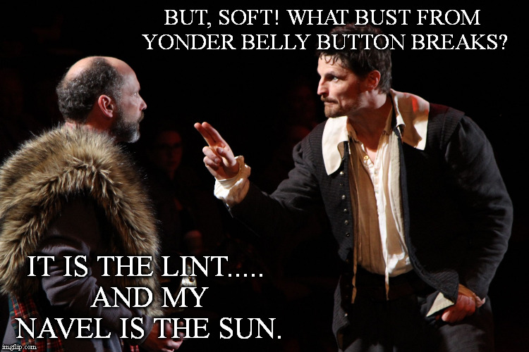 Shakespearean actor makes a point - Imgflip