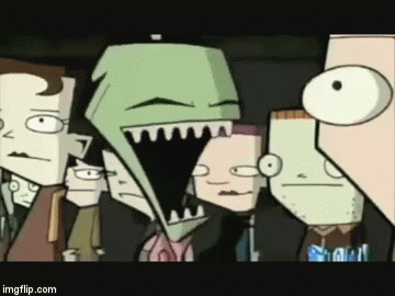 Zim Laughing - Imgflip