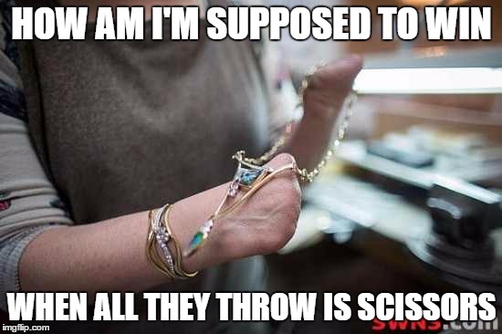 Rock, Paper and Scissors - Imgflip