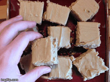 The Best Brownie Ever (Topped With Peanut Butter Fudge!) - Imgflip