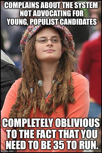 College Liberal Meme - Imgflip