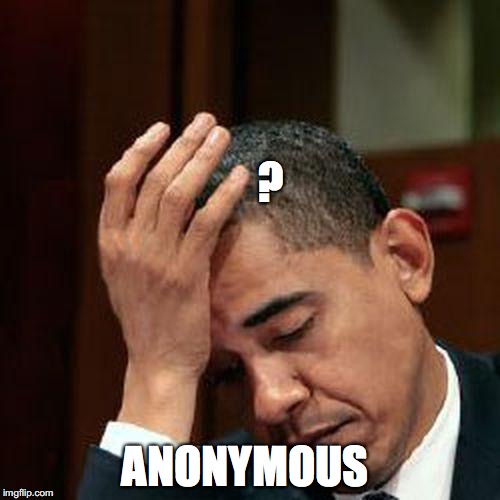 In honor of all the pansies posting anonymous memes & for # ...