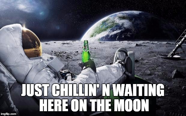 Chillin' Astronaut - Imgflip