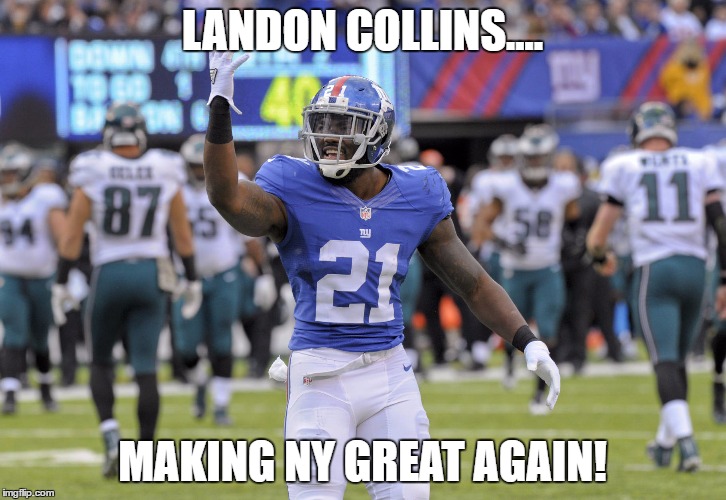 Image tagged in landon collins - Imgflip