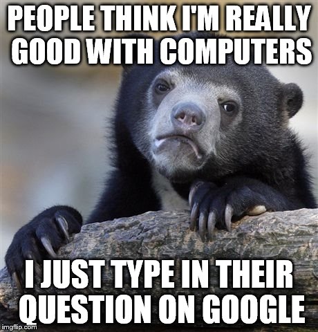 Confession Bear Meme - Imgflip