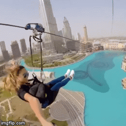 Zipline in Dubai - Imgflip