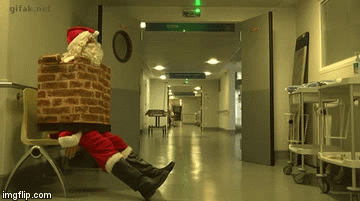 Santa had an accident - Imgflip