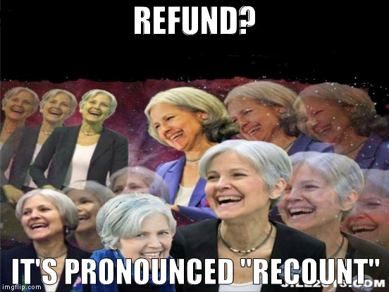 And you can't spell recount, without a C, a U, a N, or a T - Imgflip