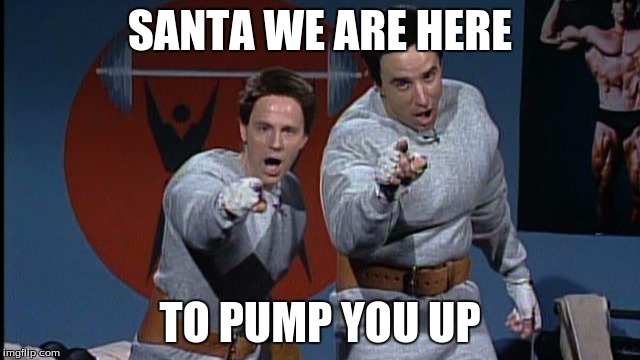 Santa Getting Ready For Christmas - Imgflip