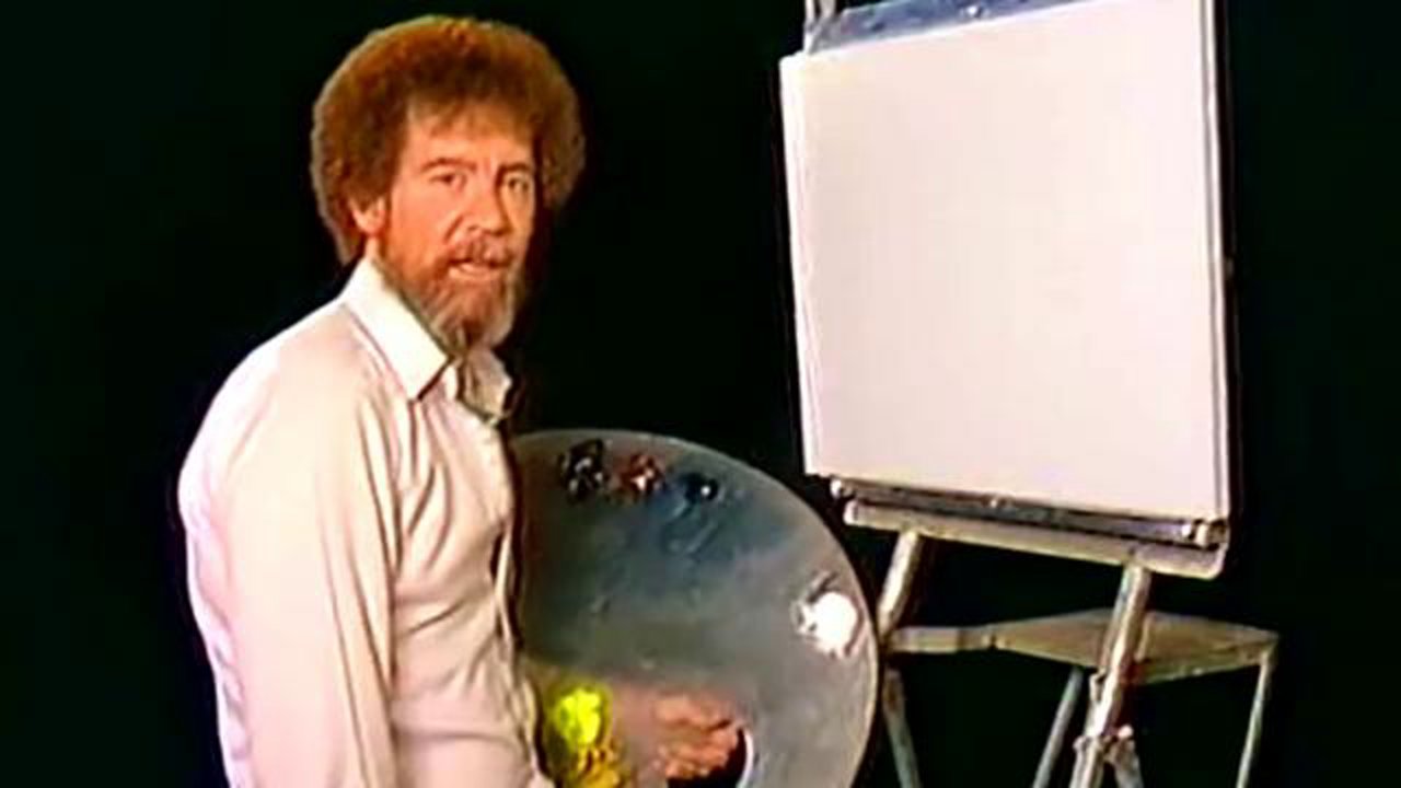 Bob Ross Meme Template