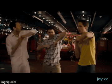 Inbetweeners dance - Imgflip