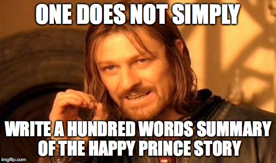 One Does Not Simply Meme - Imgflip
