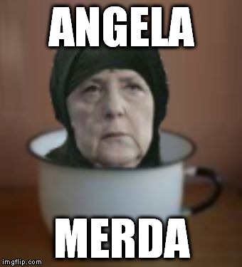 Image tagged in angela merda - Imgflip