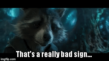 That's a really bad sign - Imgflip