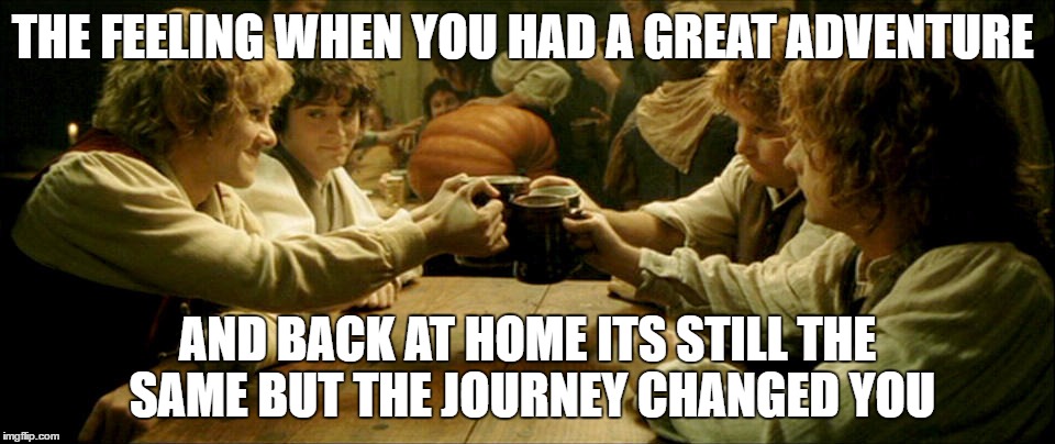 There and back again - Imgflip