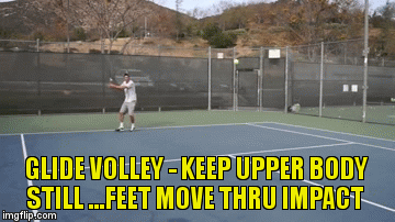 Tennis: Glide Volley - Imgflip