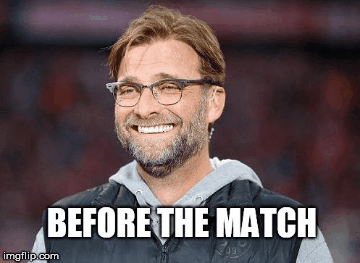 Klopp in Liverpool vs Plymouth FA Cup match - Imgflip