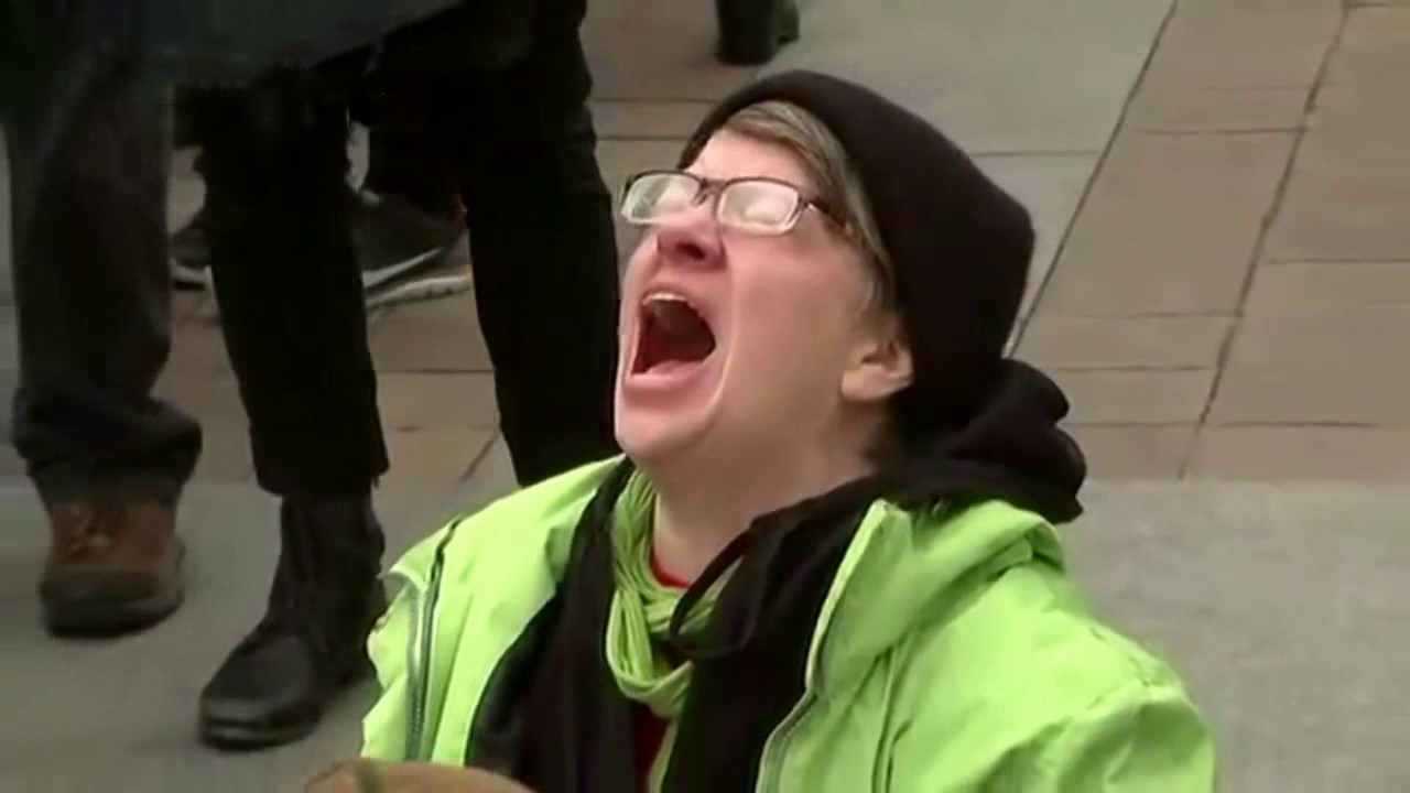 Woman Screaming Blank Template Imgflip