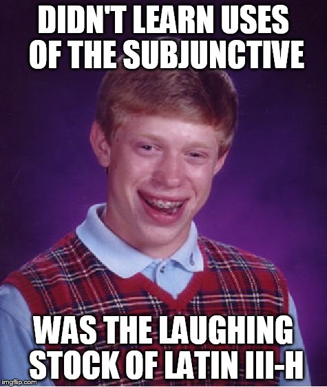 Bad Luck Brian Meme - Imgflip
