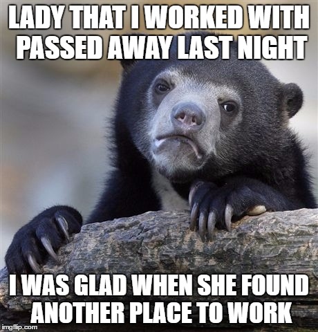 Confession Bear Meme - Imgflip