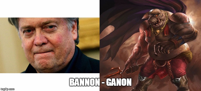 Image tagged in bannon - ganon - Imgflip