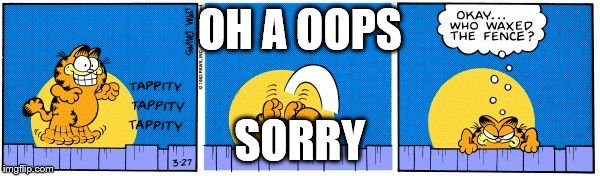 Image tagged in garfield fence - Imgflip