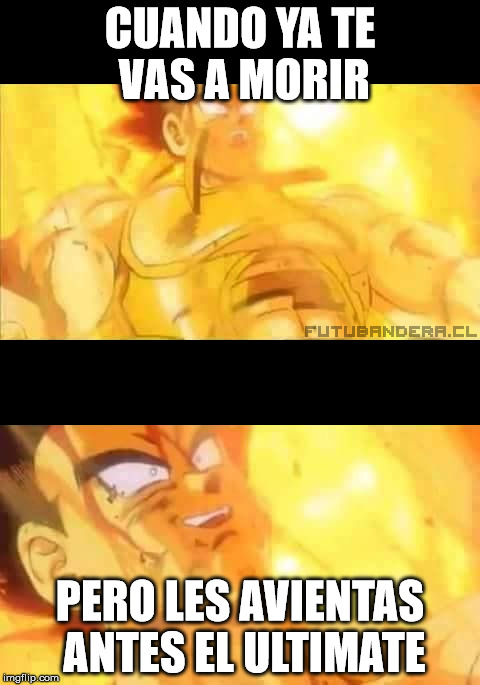 Vegeta Dead - Imgflip