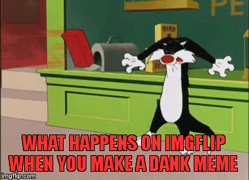 To the 9th page! No dank memes! Boo! Hiss! No front page for you ...