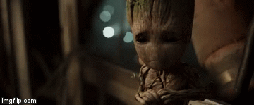 Groot is Afraid - Imgflip