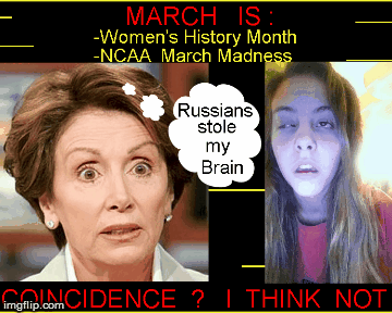 March Madness- & it is Women's Histronics Month - Imgflip
