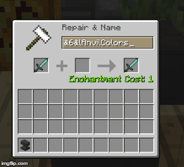 Spigot - Anvil Formatting (Hex Colors Supported) | SpigotMC - High ...