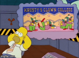 Krusty's Clown College - Imgflip