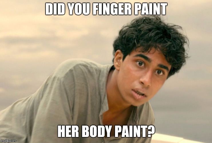 Finger paint all day!! - Imgflip