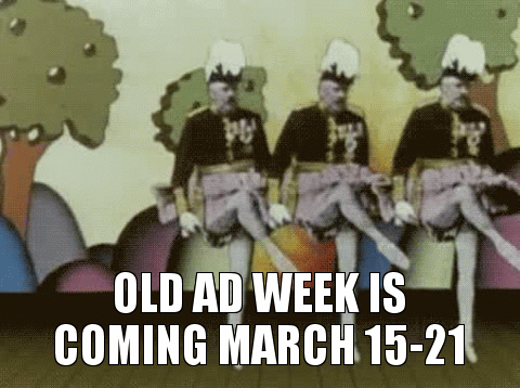 Monty Python presents and Old Ad Week promotion. Monty Python week ...