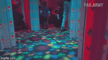 One of the Worst Things That Can Happen in a Hall of Mirrors - Imgflip