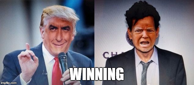 Image tagged in charlie trump and donald sheen - Imgflip