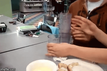 Meanwhile in the cafeteria - Imgflip