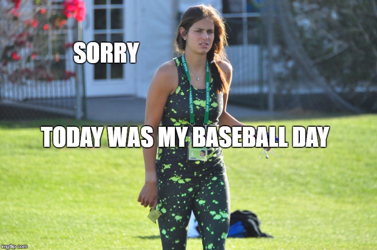 Girl Baseball Memes