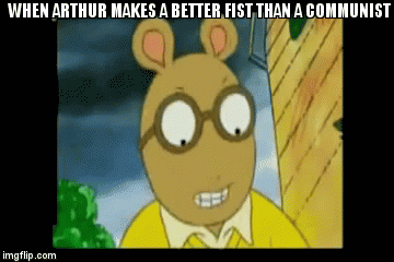 arthur tells SJDW - Imgflip