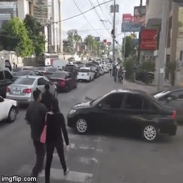 How to cross the street - Imgflip