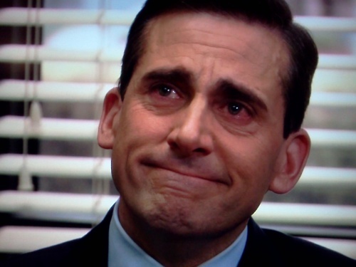 Crying Steve Carell Blank Template Imgflip