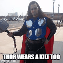 Scottish Thor - Imgflip