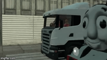 triggered thomas - Imgflip