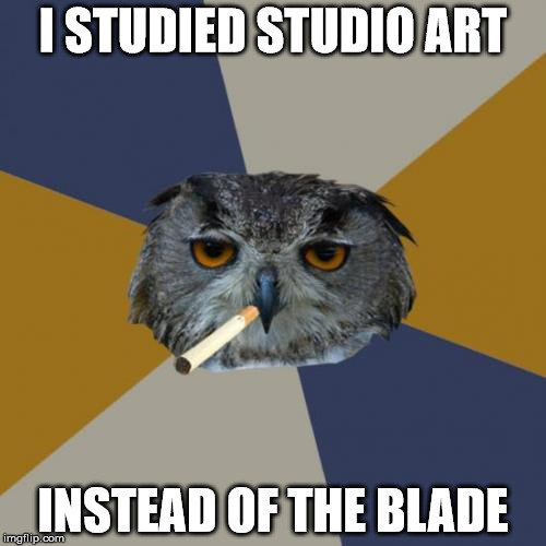 Art Student Owl Meme - Imgflip