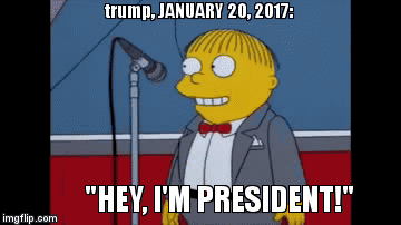 trump, hey i'm president - Imgflip