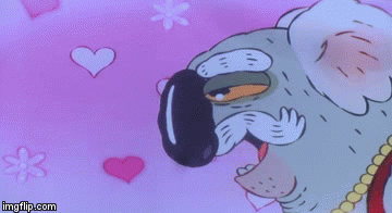 Not sure if those were butterflies of love or just my tummy grumbling ...