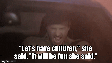 Frustrated parents at their wits end... - Imgflip